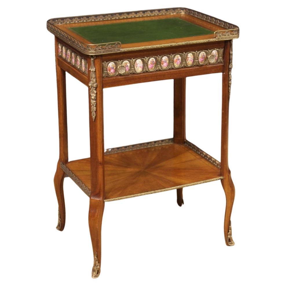 Early 20th Century Antique Inlaid Rosewood Side Table at 1stDibs