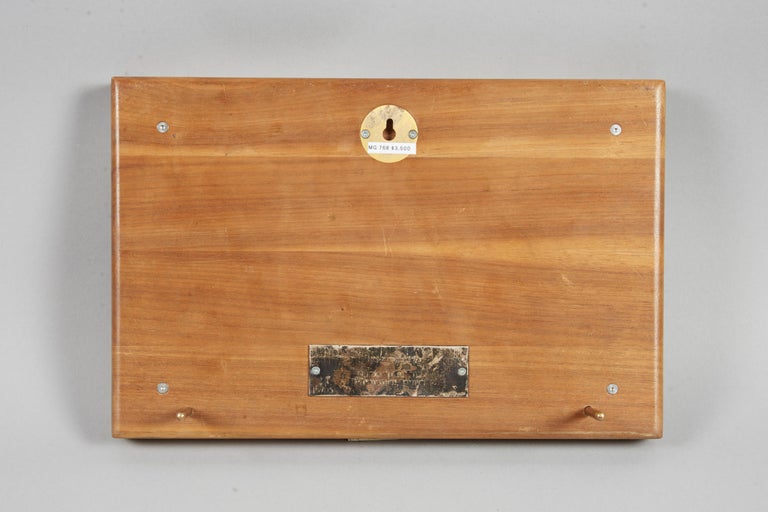 20th Century Israeli Sterling Silver, Brass and Wood Omer Counter For ...