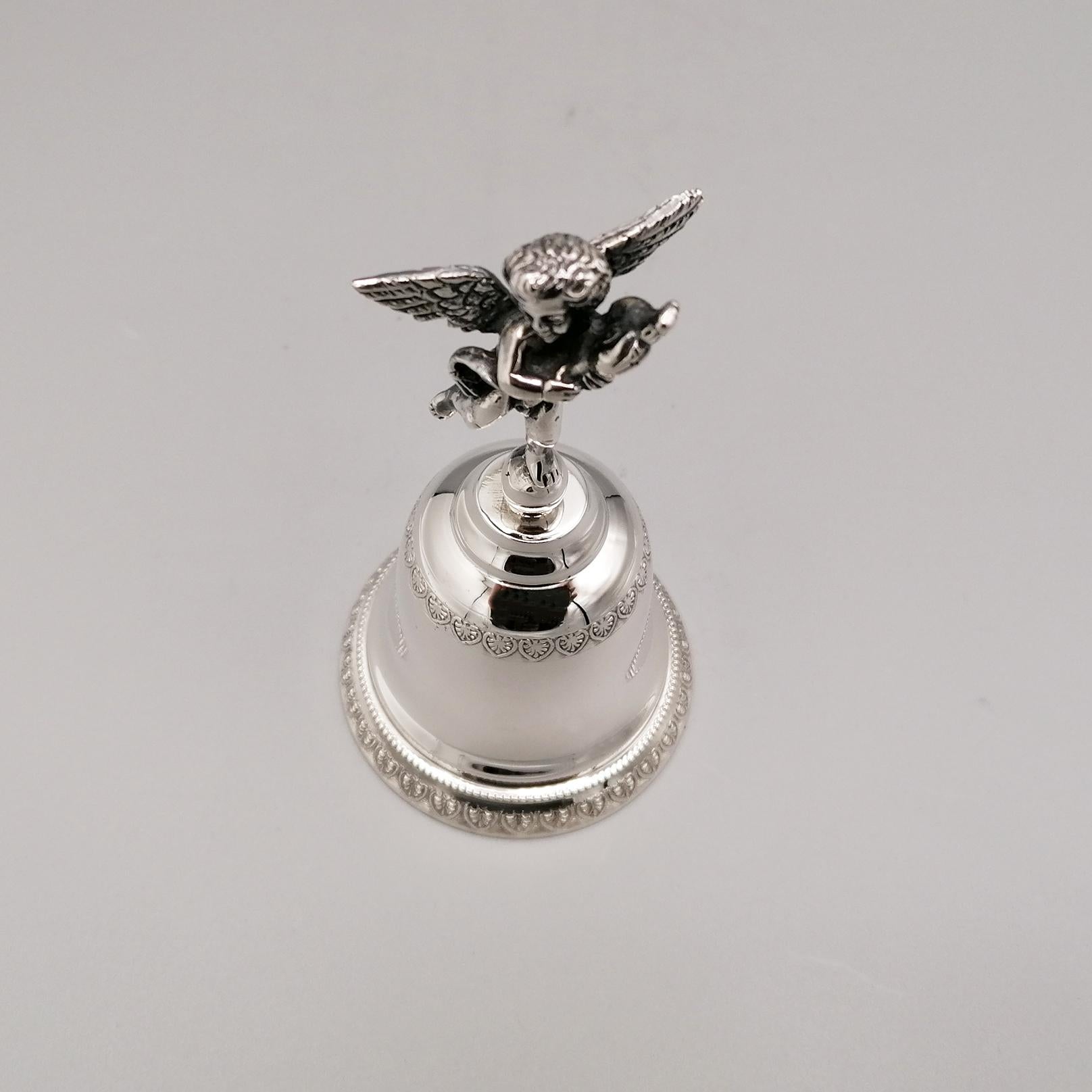 20th Century Italia Solid Silver Desk Bell in Empire Style For Sale at ...