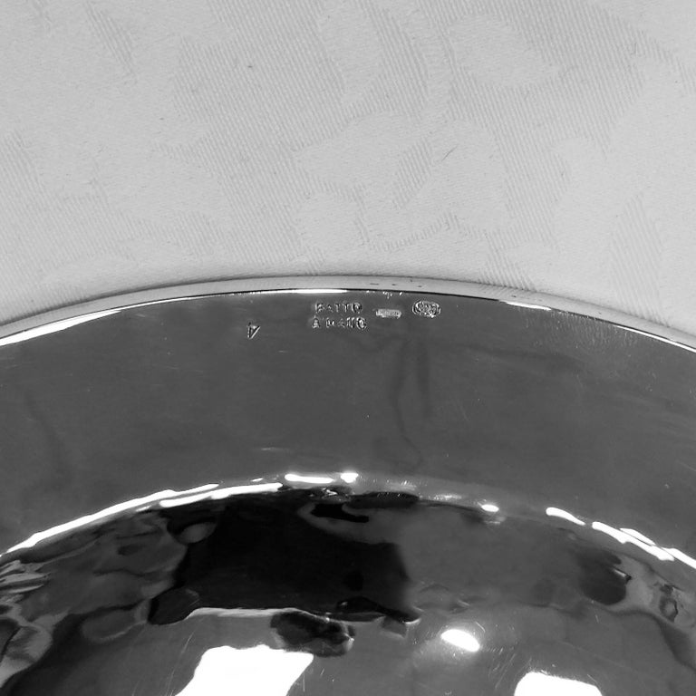 20th Century Italiam Solid Silver Serving Fish and Shellfish Dish For ...