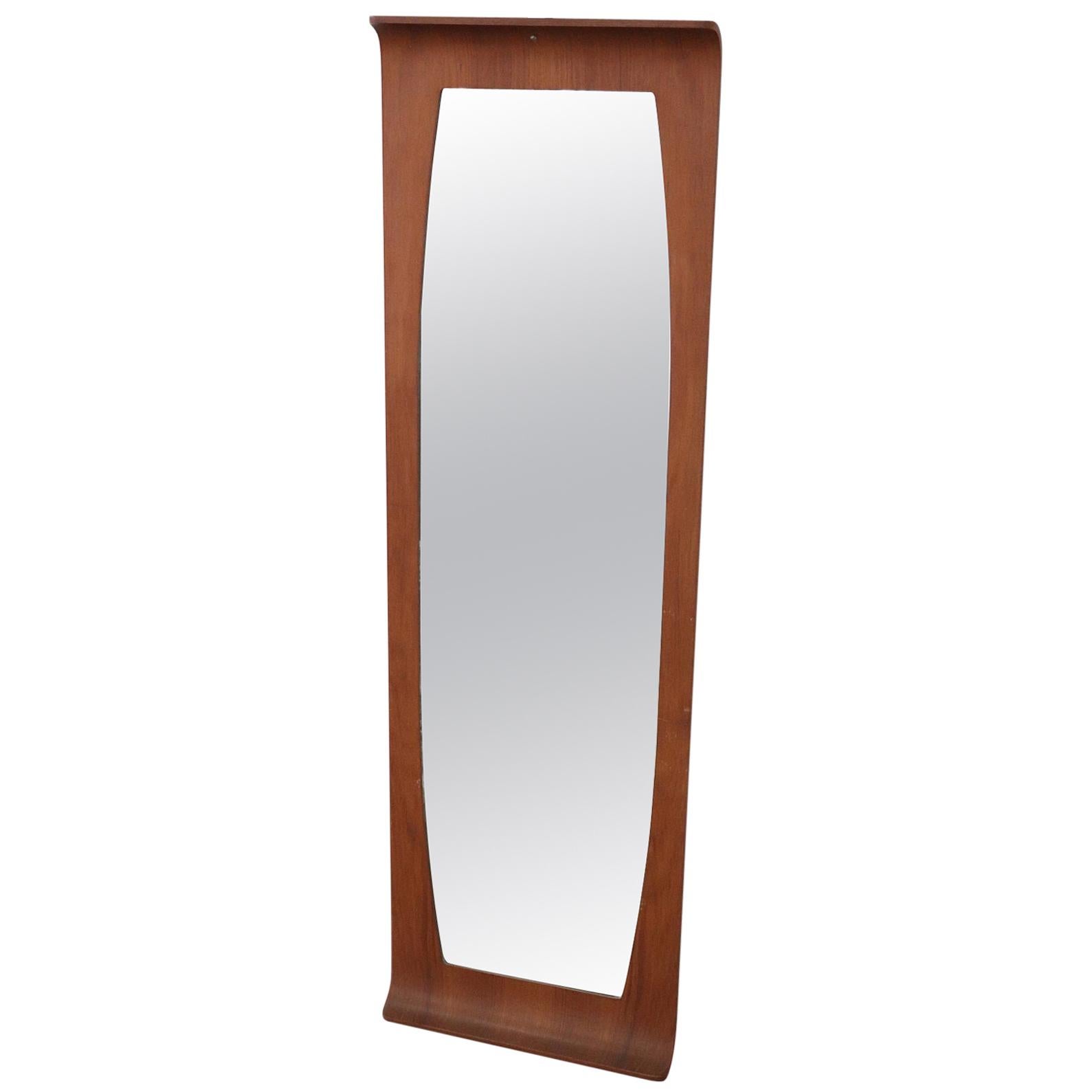 20th Century Italian Design Round Wall Mirror, 1960s For Sale at 1stDibs