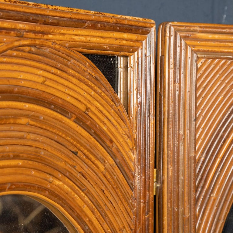 20th Century Italian Folding Mirror Screen 'Parma Series' Vivai del Sud ...