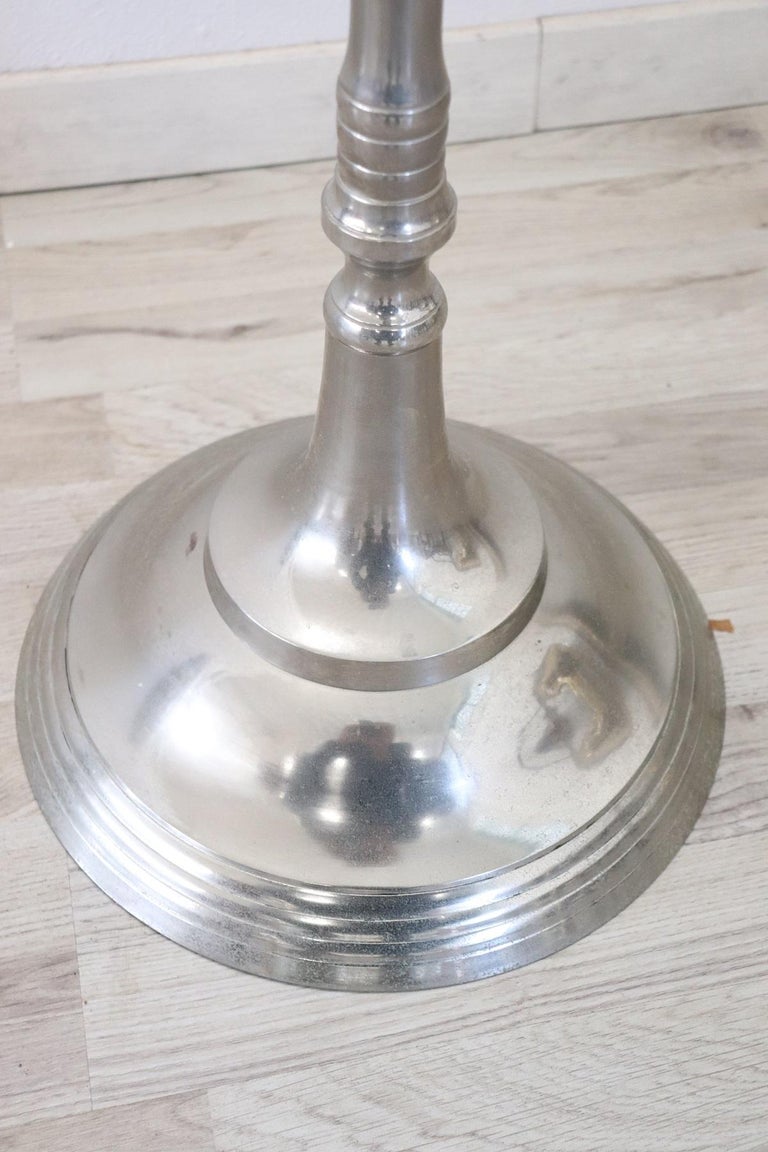 20th Century Italian Large Candelabrum in Forged Metal For Sale at 1stdibs