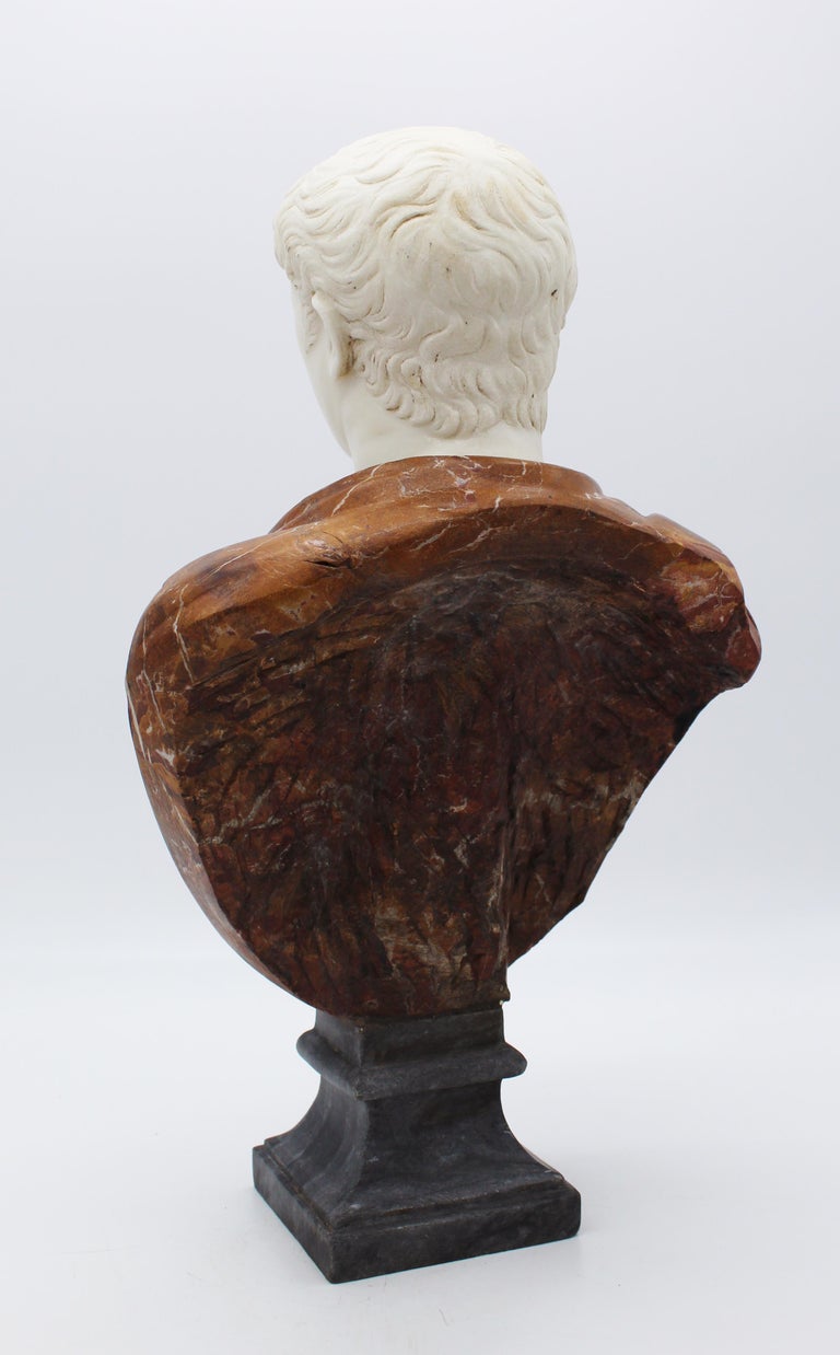 20th Century Italian Marble Sculpture Bust of Emperor Caligula By G ...