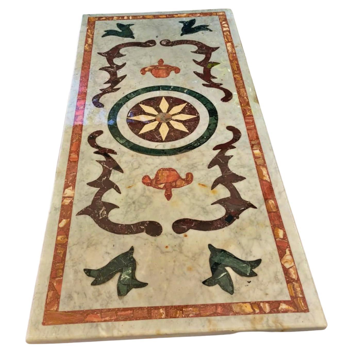 20th Century Italian Marble Table Top For Sale at 1stDibs