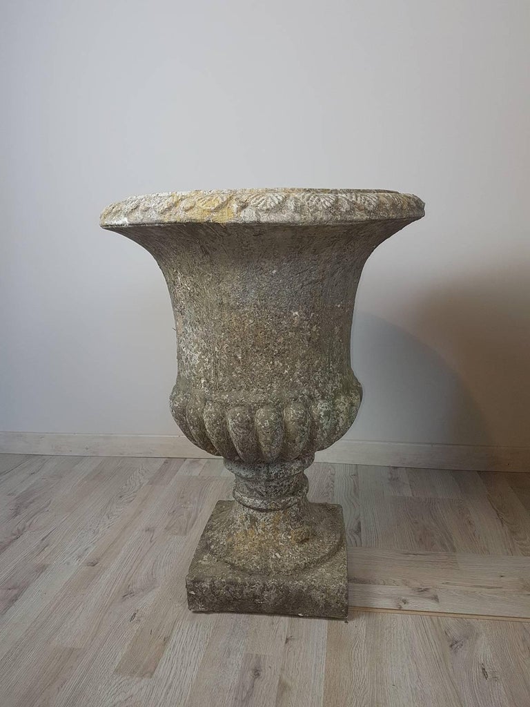 20th Century Italian Neoclassical Garden Pots Set, Garden Ornament For ...