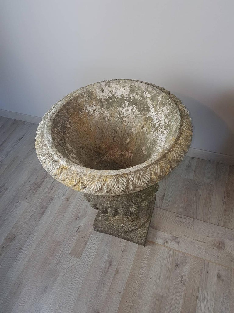 20th Century Italian Neoclassical Garden Pots Set, Garden Ornament For ...