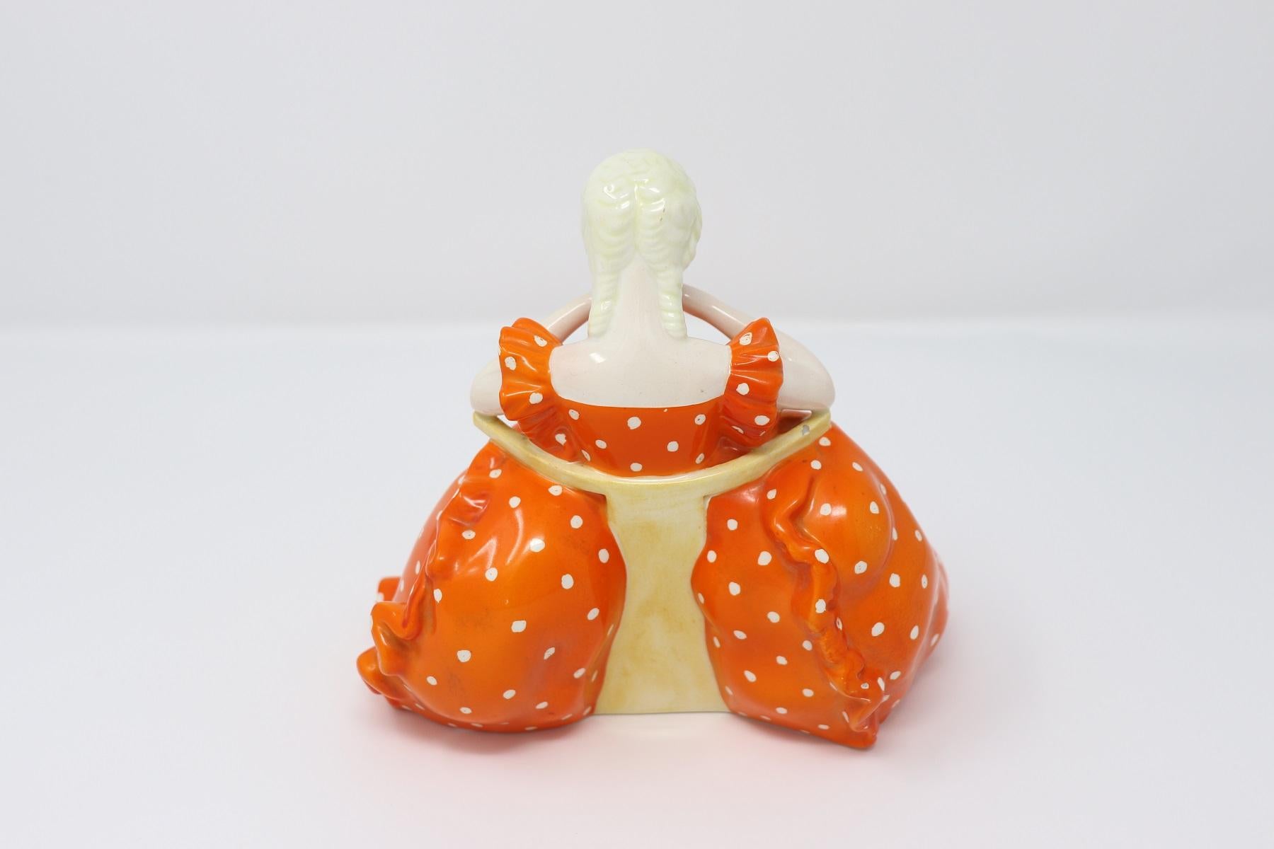 20th Century Italian Sculpture in Polychrome Artistic Ceramics by G ...