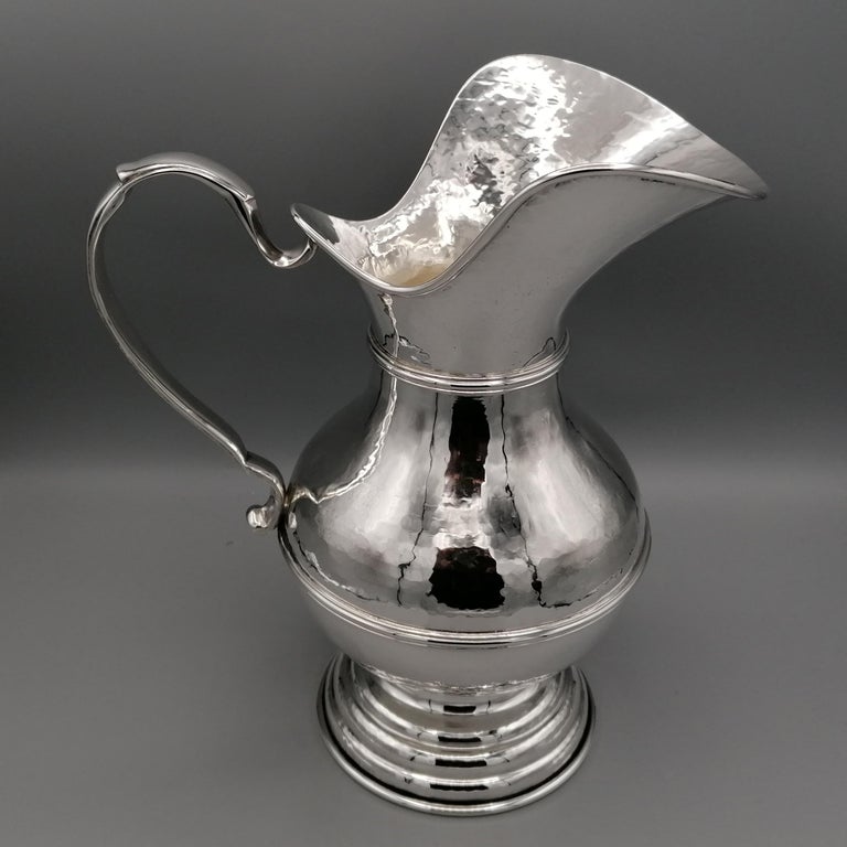 20th Century Italian Silver Jug For Sale at 1stDibs