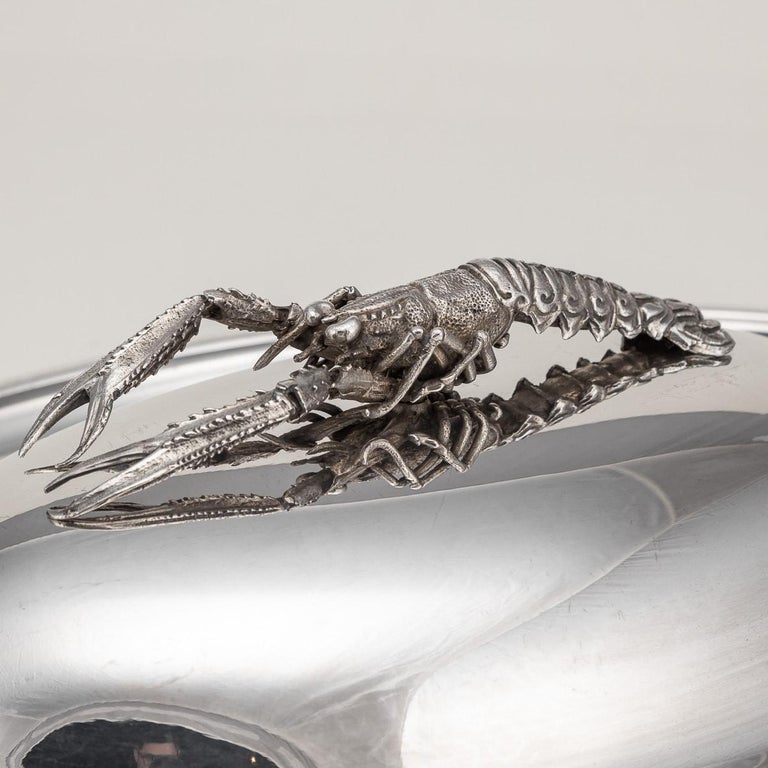 20th Century Italian Silver Plated Lobster Serving Dish, C.1960 For ...