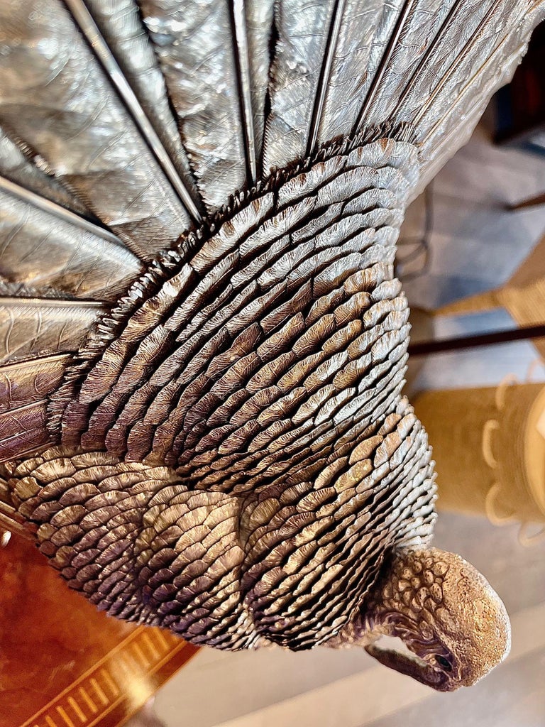 Mario Buccellati 20th Century Italian Silver Turkey, Thanksgiving For ...