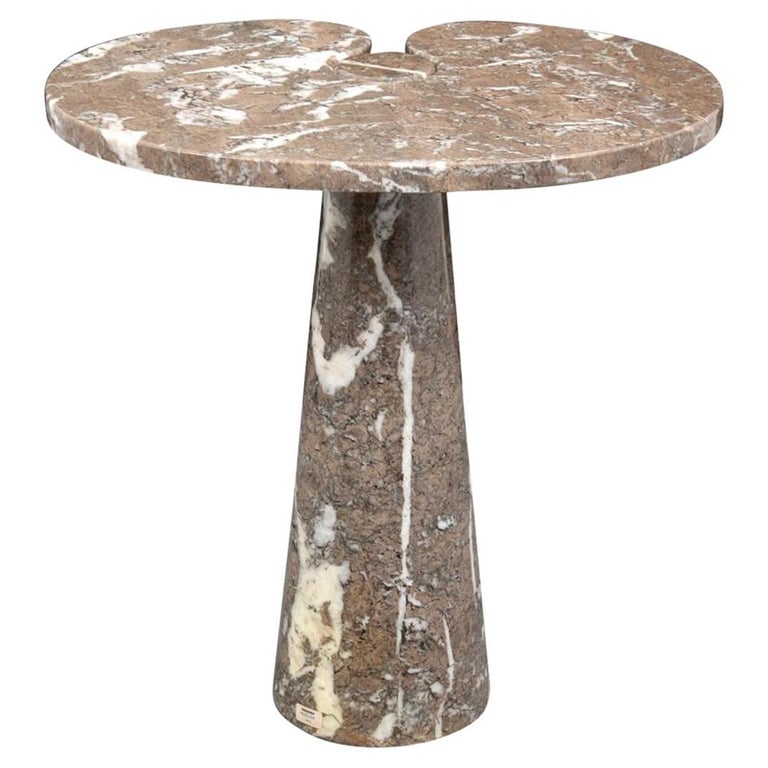 20th Century Italian Skipper Marble Side Table, the Eros by Angelo ...