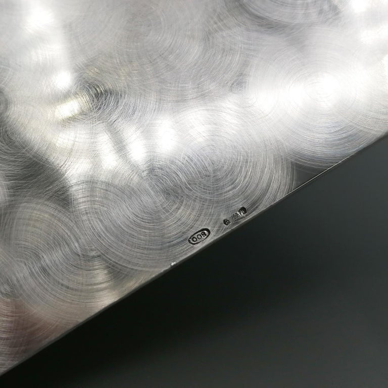 20th Century Italian Solid Silver Double Pipe Holder For Sale at 1stDibs