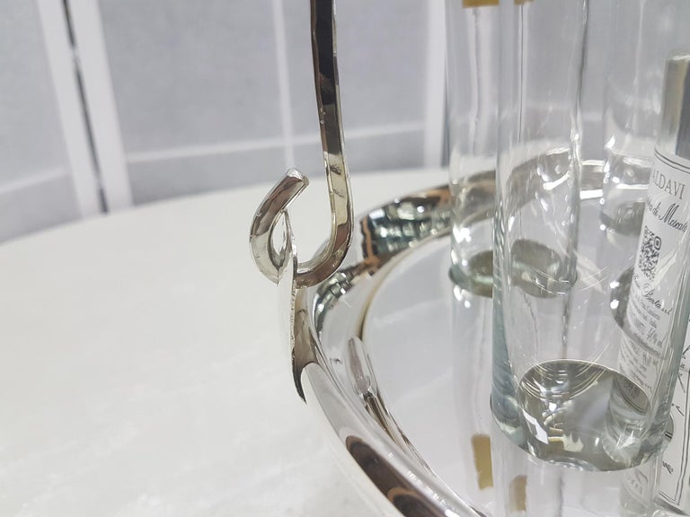 20th Century Italian Solid Silver Vodka Bucket with Handle For Sale at ...