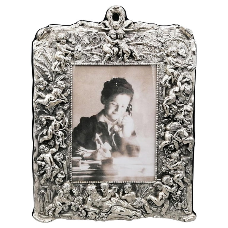 20th Century Italian Sterling Silver Frame at 1stDibs