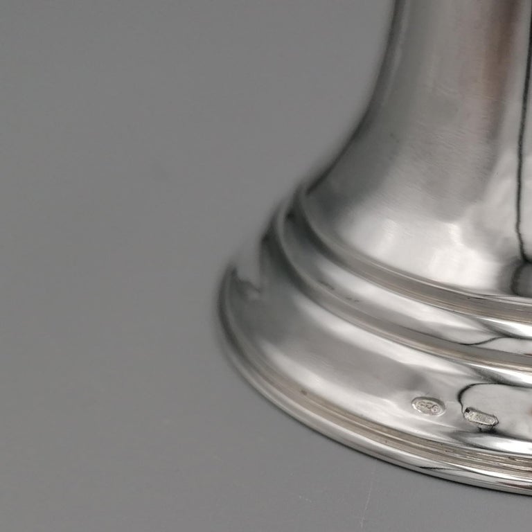 20th Century Italian Sterling Silver Table Bell For Sale at 1stDibs