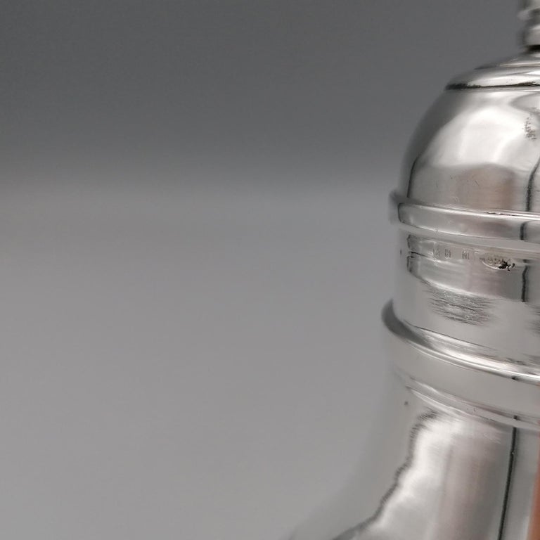 20th Century Italian Sterling Silver Table Bell For Sale at 1stDibs