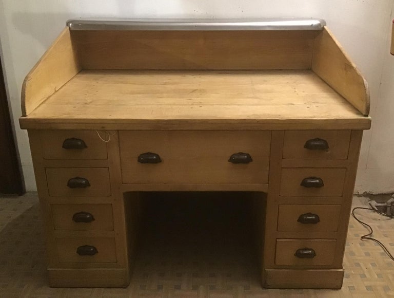 20th Century Italian Wooden Pastry Counter with Drawers, 1940s For Sale ...