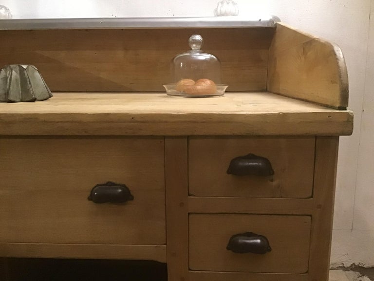 20th Century Italian Wooden Pastry Counter with Drawers, 1940s For Sale ...