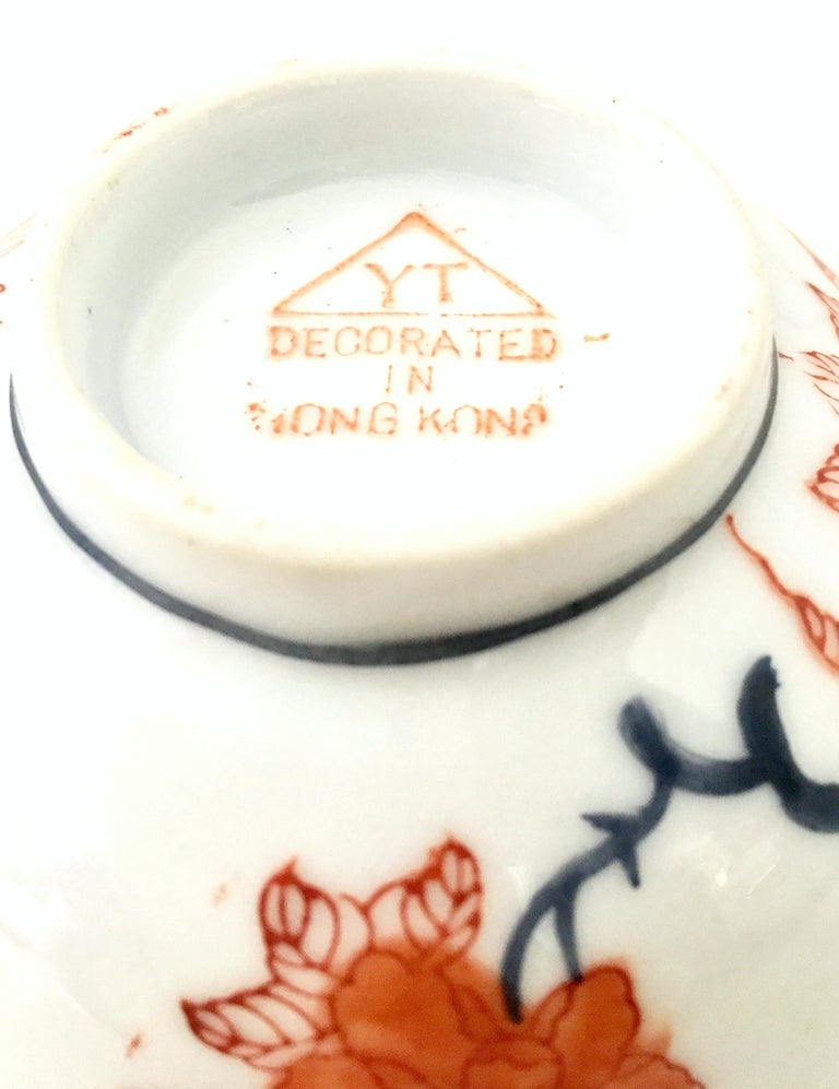 20th Century Japanese Hand-Painted Porcelain Dinnerware "Imari" Set/35 ...