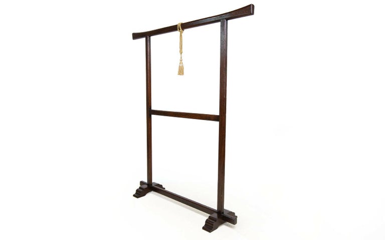20th Century Japanese Oriental Hardwood Kimono Display Stands For Sale ...