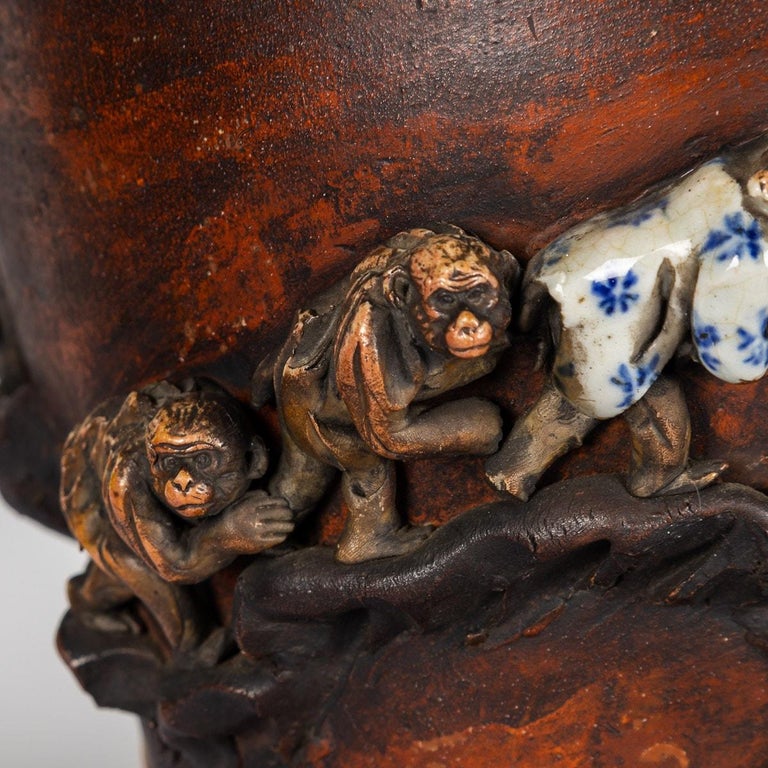 20th Century Japanese Suwida Gawa Vase, Meiji Period, c.1900 For Sale ...