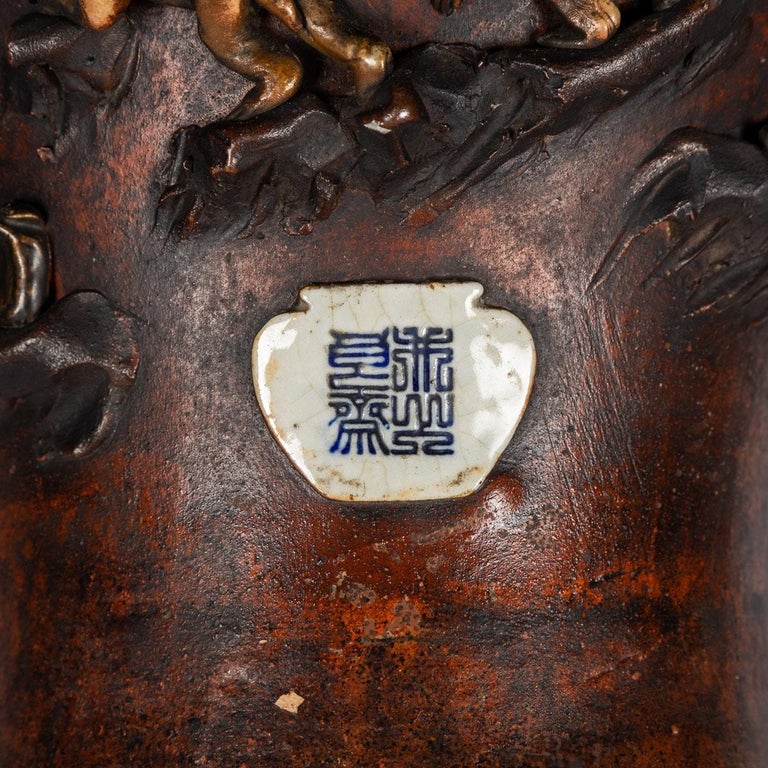 20th Century Japanese Suwida Gawa Vase, Meiji Period, c.1900 For Sale ...