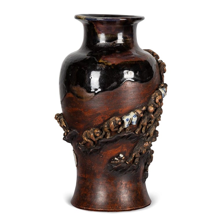 20th Century Japanese Suwida Gawa Vase, Meiji Period, c.1900 For Sale ...