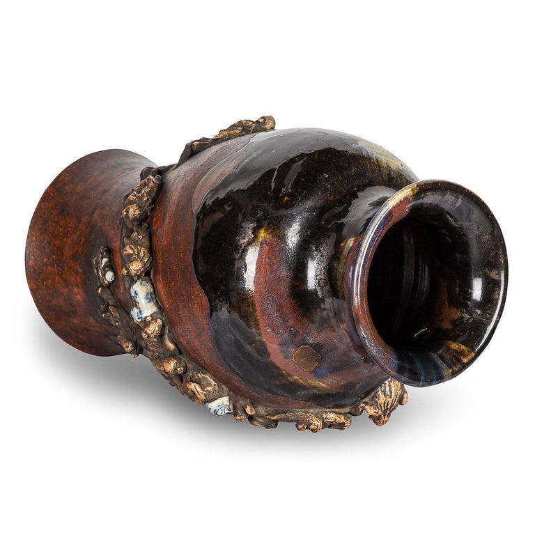 20th Century Japanese Suwida Gawa Vase, Meiji Period, c.1900 For Sale ...
