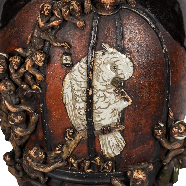 20th Century Japanese Suwida Gawa Vase, Meiji Period, c.1900 For Sale ...