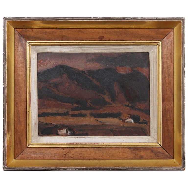 20th Century Josef Herman Landscape Painting For Sale at 1stDibs ...