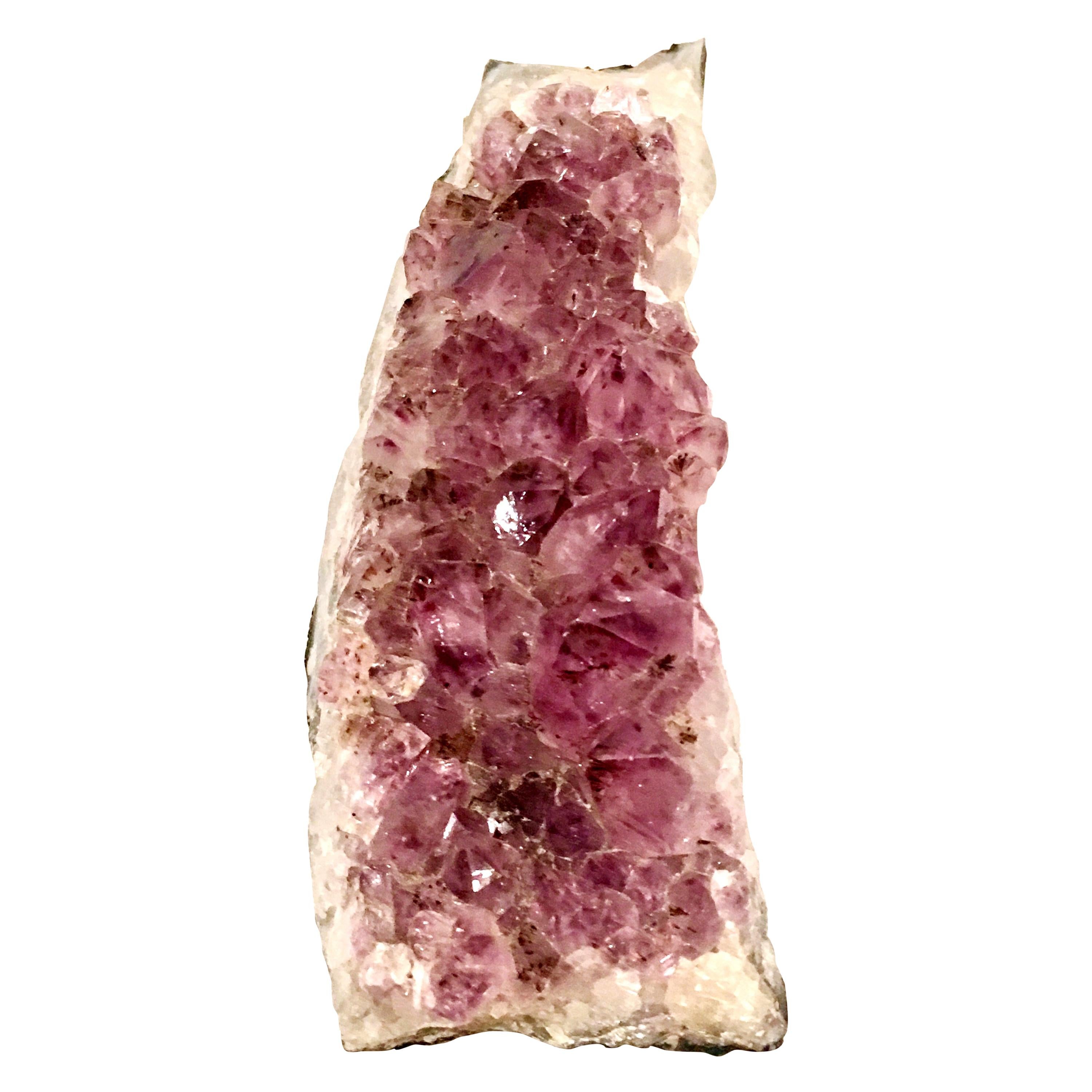 20th Century Large Brazilian Amethyst Geode Fragment Specimen Sculpture ...