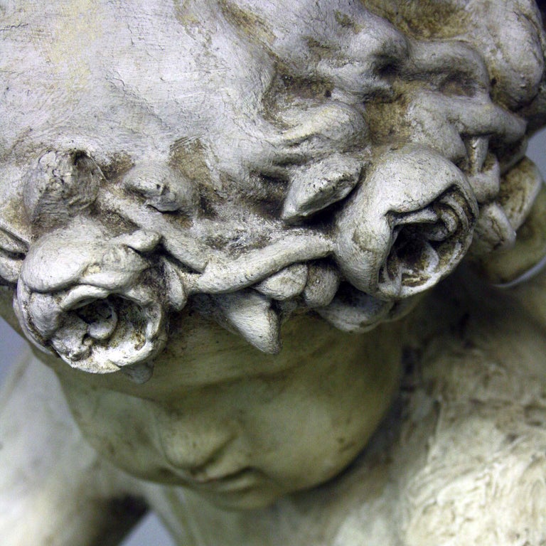 20th Century Large Plaster Cupid Statue at 1stDibs | large plaster ...