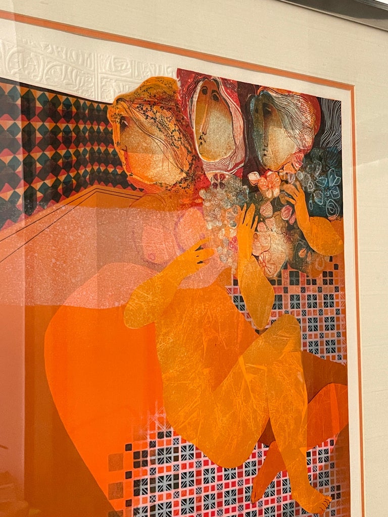 20th Century Lithograph by Alvar Sunol For Sale at 1stDibs