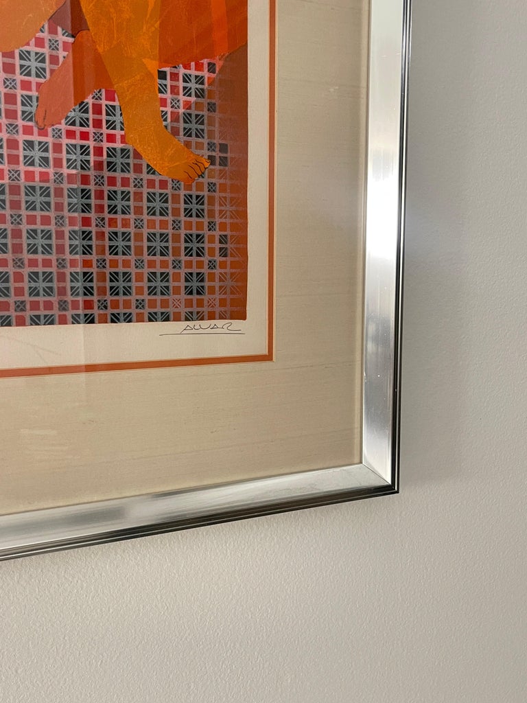 20th Century Lithograph by Alvar Sunol For Sale at 1stDibs