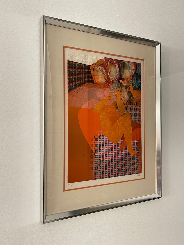 20th Century Lithograph by Alvar Sunol For Sale at 1stDibs