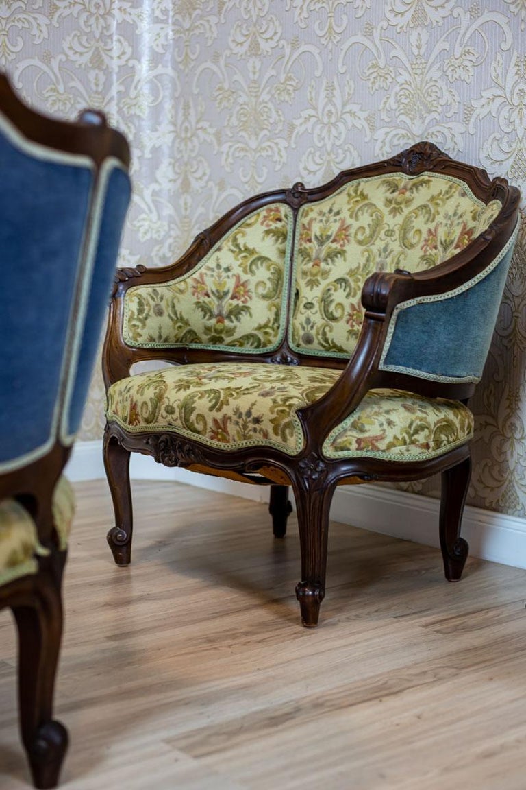 20th Century Living Room Set in the Neo-Rococo Type For Sale at 1stDibs