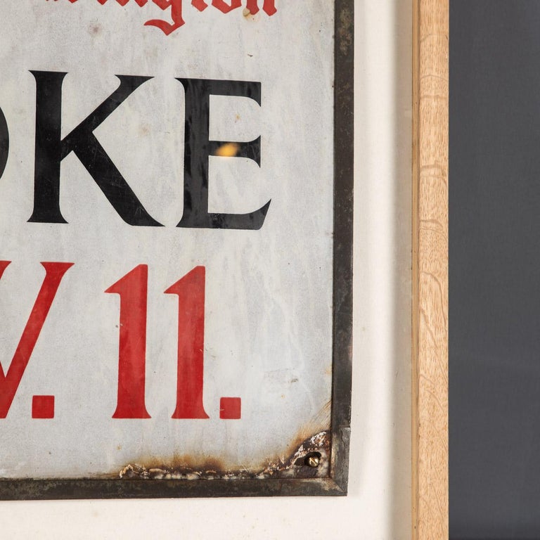 20th Century London Enamelled Street Sign, Ladbroke Rd W11, 1900s at ...