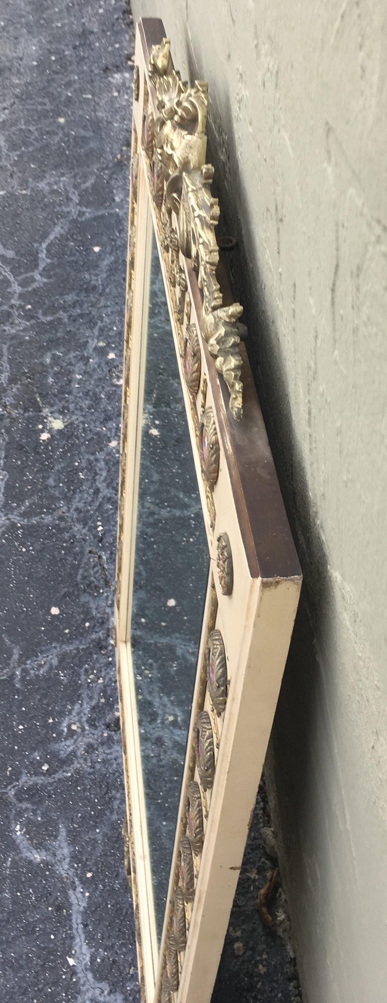 20th Century Louis Philippe Style Wood and Ceramic Console Table and ...