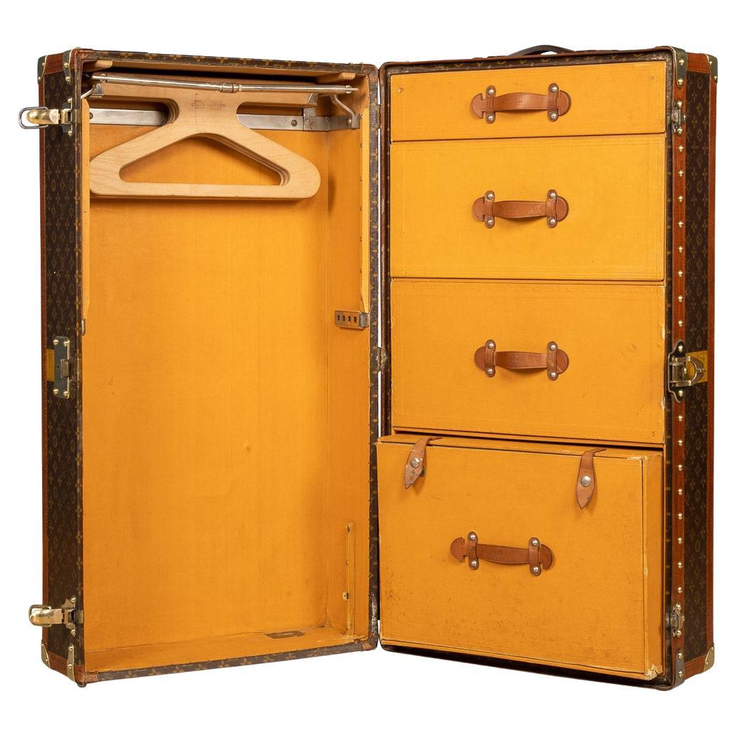 Extra-Large Louis Vuitton Wardrobe Steamer Trunk at 1stDibs