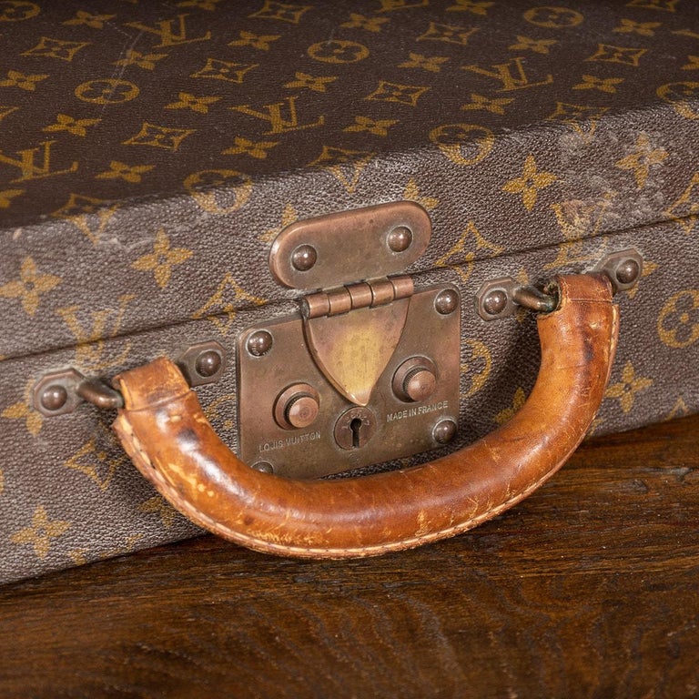 20th Century Louis Vuitton "President" Briefcase In Monogram Canvas ...