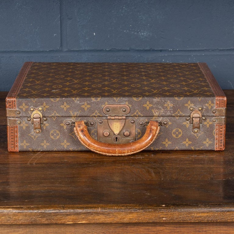 20th Century Louis Vuitton "President" Briefcase In Monogram Canvas ...