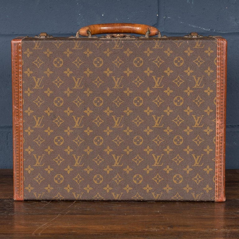 20th Century Louis Vuitton "President" Briefcase In Monogram Canvas ...