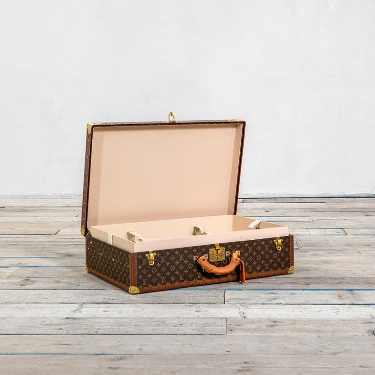 20th Century Louis Vuitton Suitcase Bisten 75 Classic Monogram Canvas ...