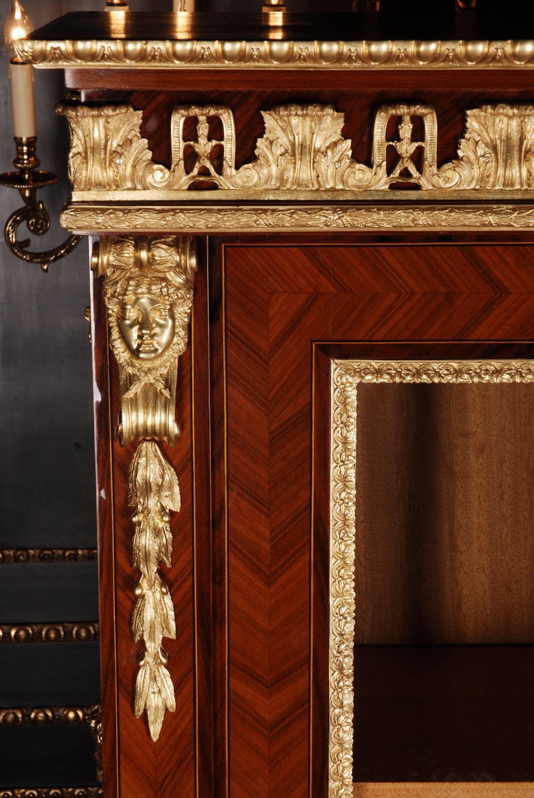 20th Century Louis XIV Style French Library Bookcase For Sale at 1stDibs