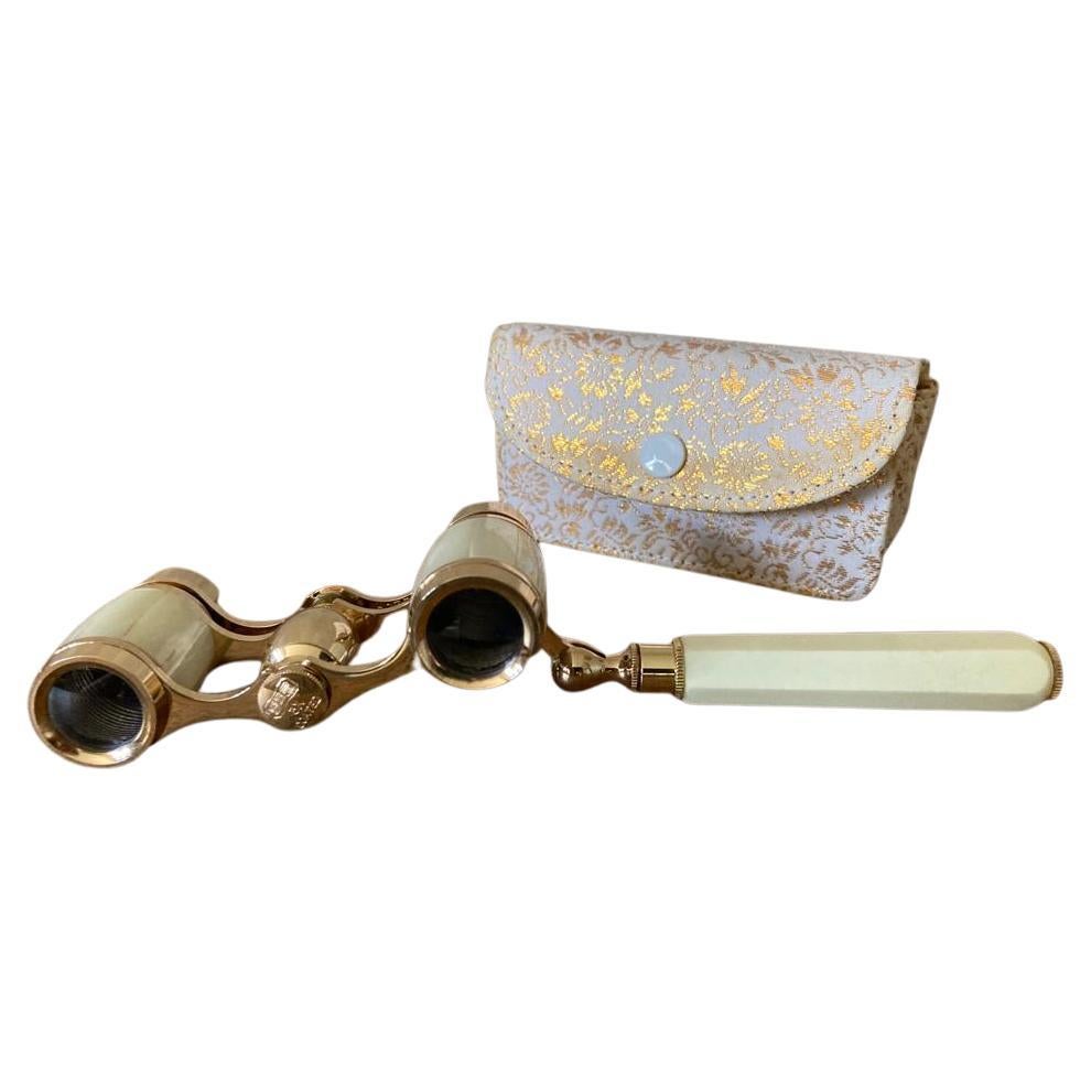 20th Century Made in Japan Brass Opera Binocular, 1950s For Sale at 1stDibs