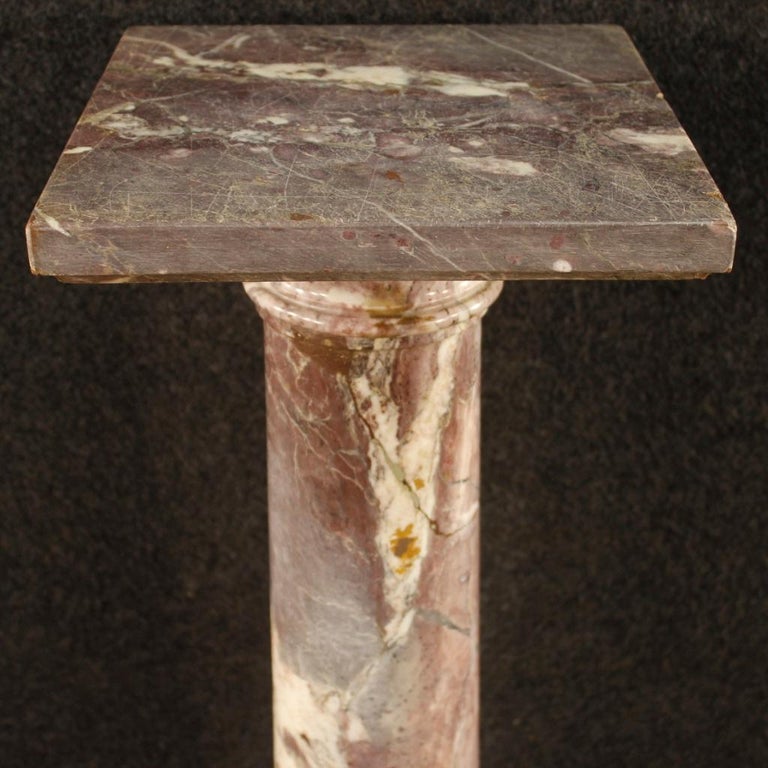 20th Century Marble French Column, 1920 For Sale at 1stDibs