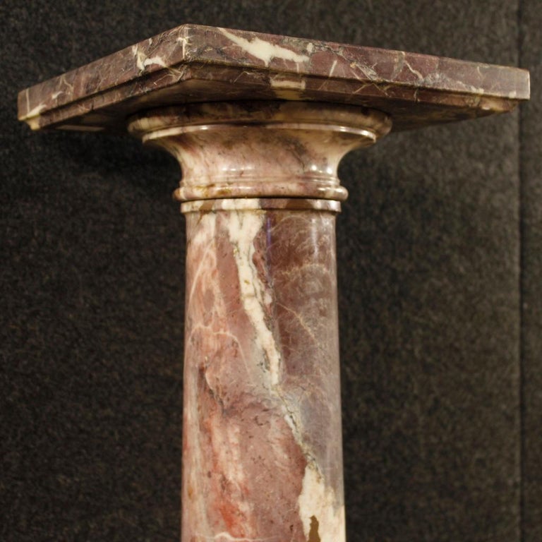 20th Century Marble French Column, 1920 For Sale at 1stDibs