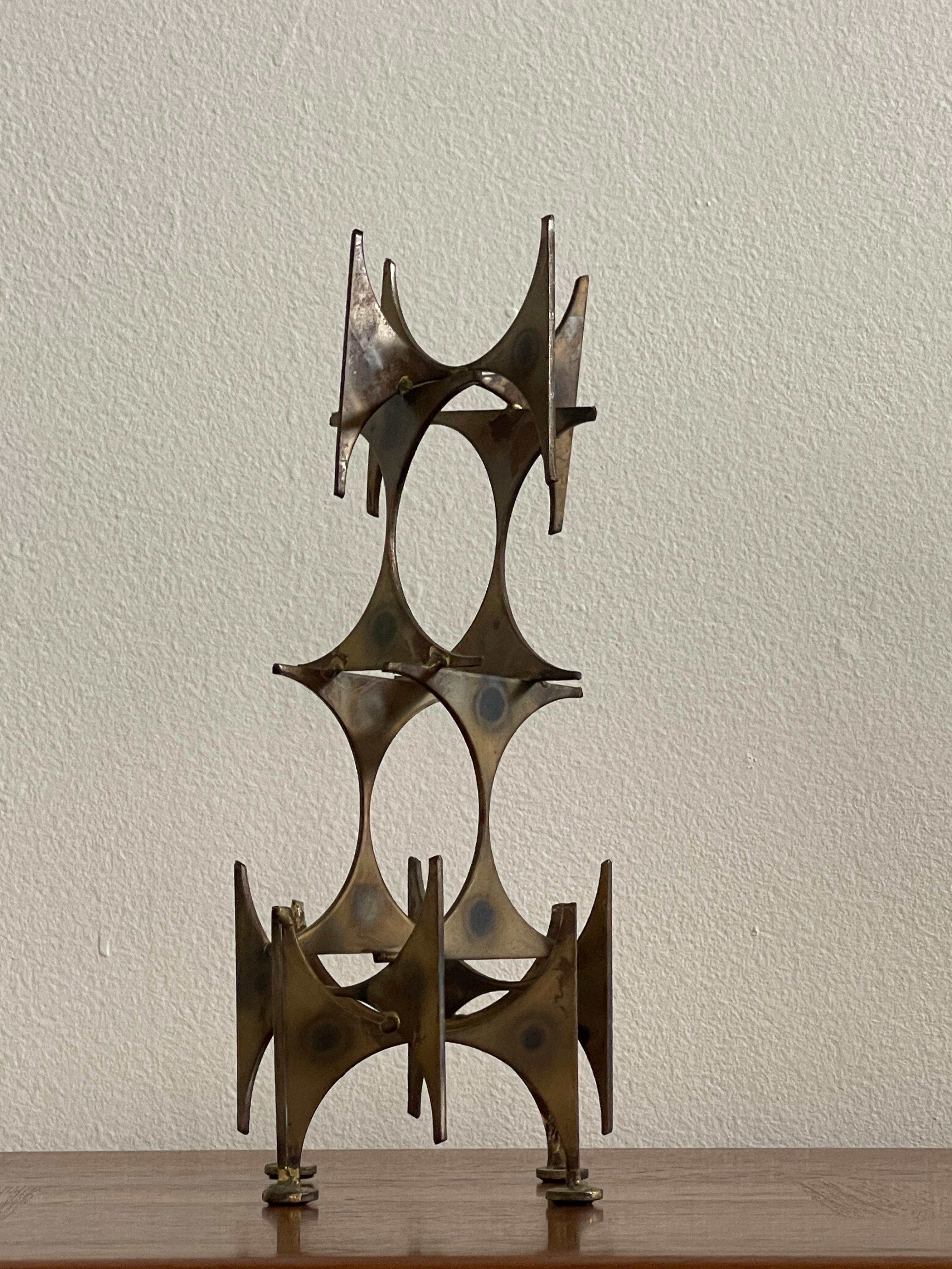 20th Century Marc Creates Metal Sculpture by Mark Weinstein For Sale at ...