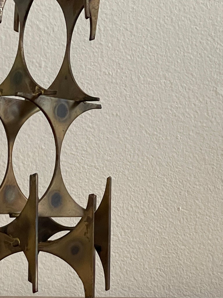 20th Century Marc Creates Metal Sculpture by Mark Weinstein For Sale at ...